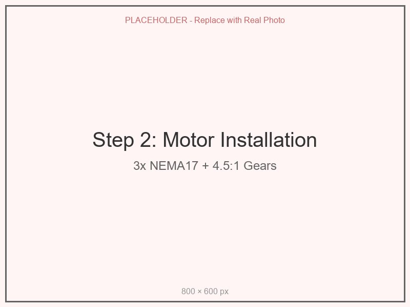 Hardware Assembly Guide | Delta Robot
