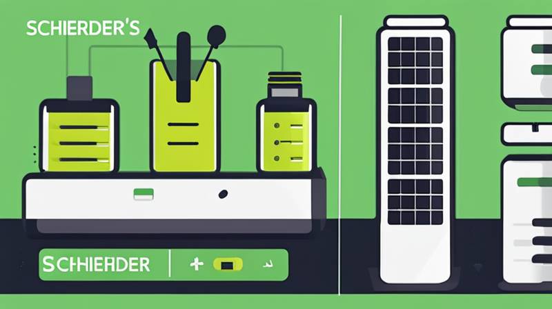 How does Schneider’s energy storage switch store energy? | NenPower