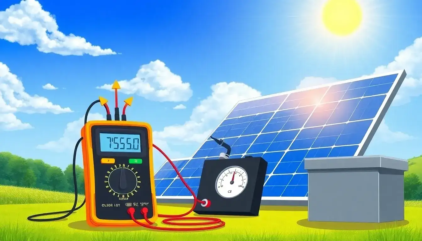 How can I test my solar battery’s voltage and capacity | NenPower