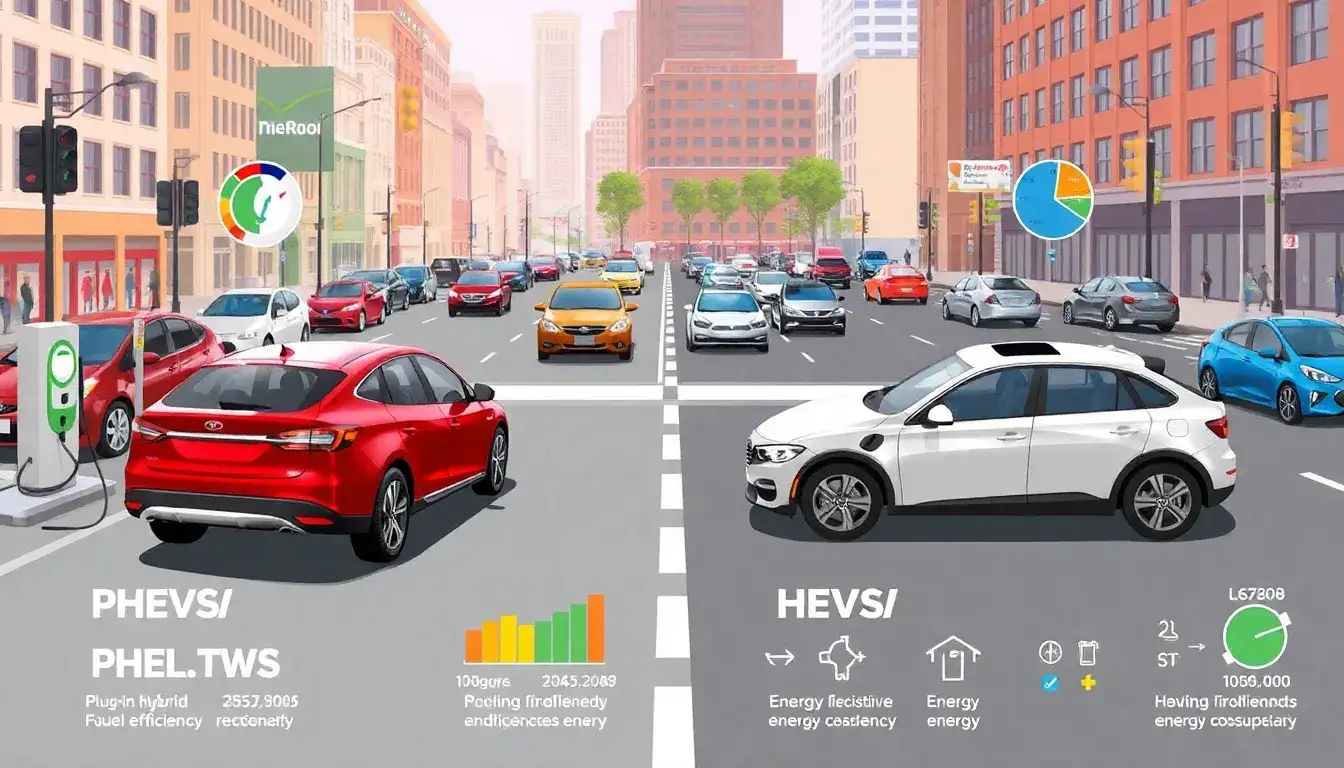 How do PHEVs and HEVs compare in terms of real-world fuel efficiency in urban areas | NenPower