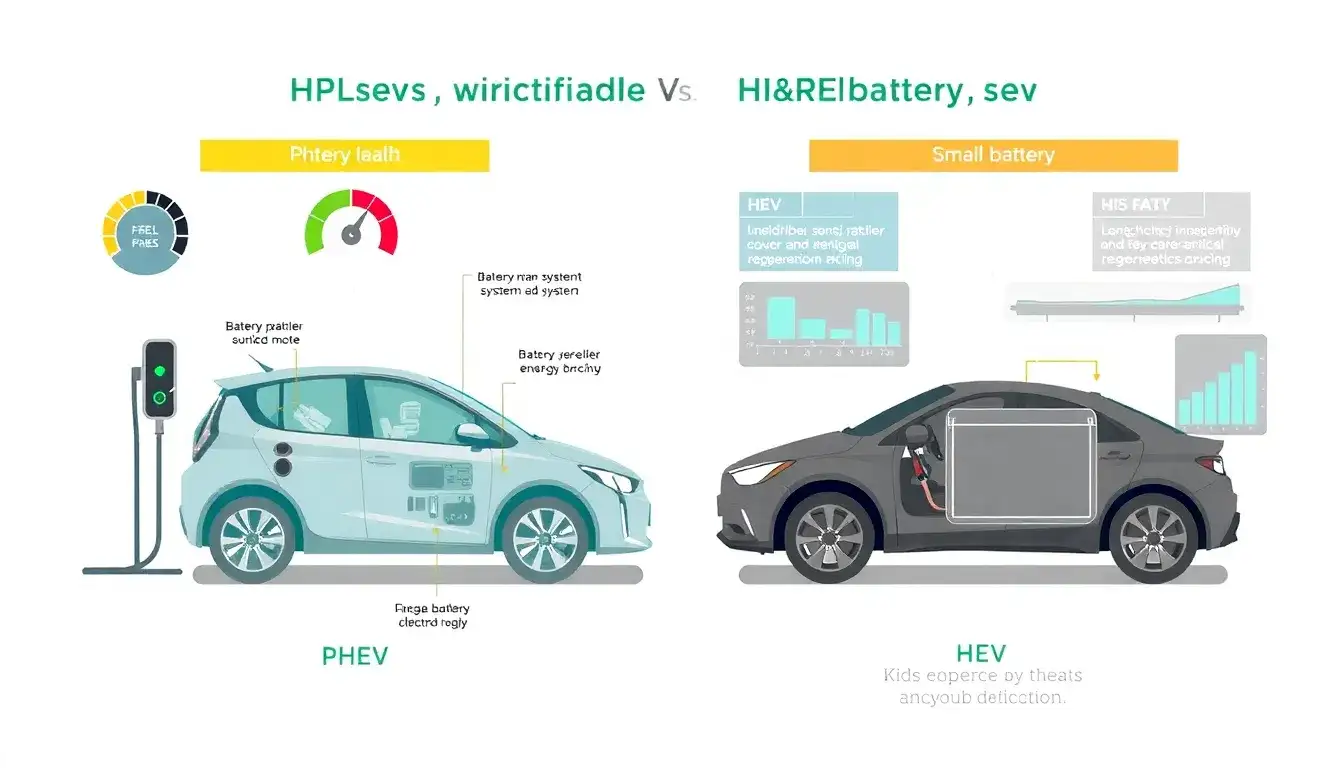 How do PHEVs handle battery degradation compared to HEVs | NenPower