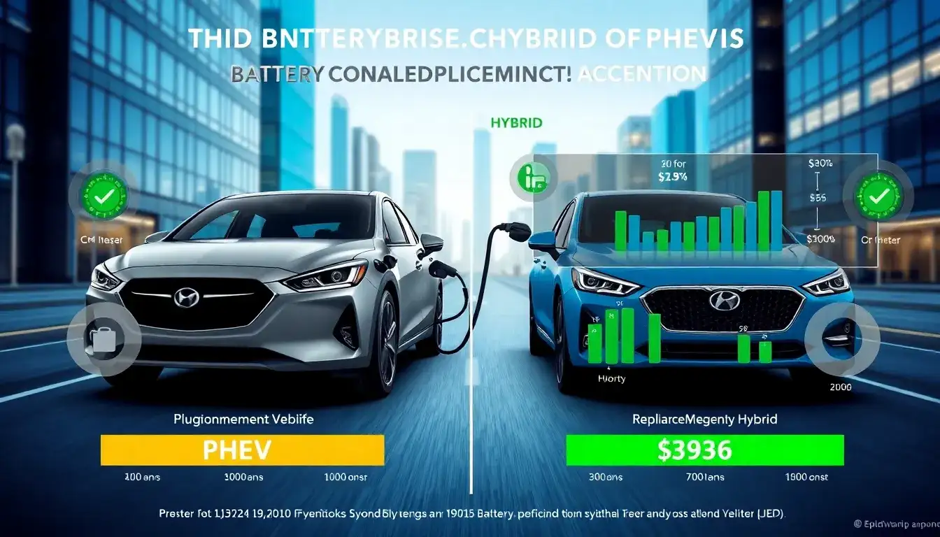 How do battery replacement costs for PHEVs compare to those for hybrids | NenPower