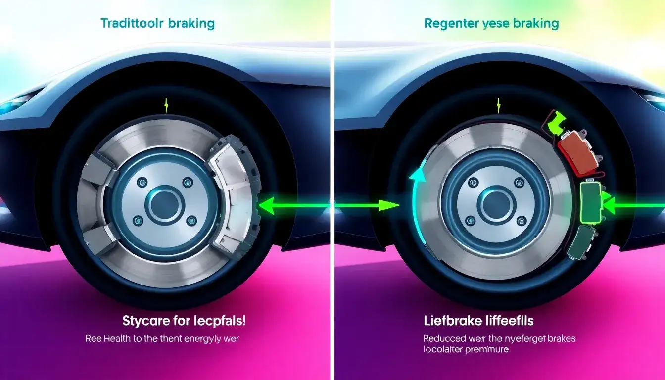 How does regenerative braking impact the lifespan of the vehicle’s ...