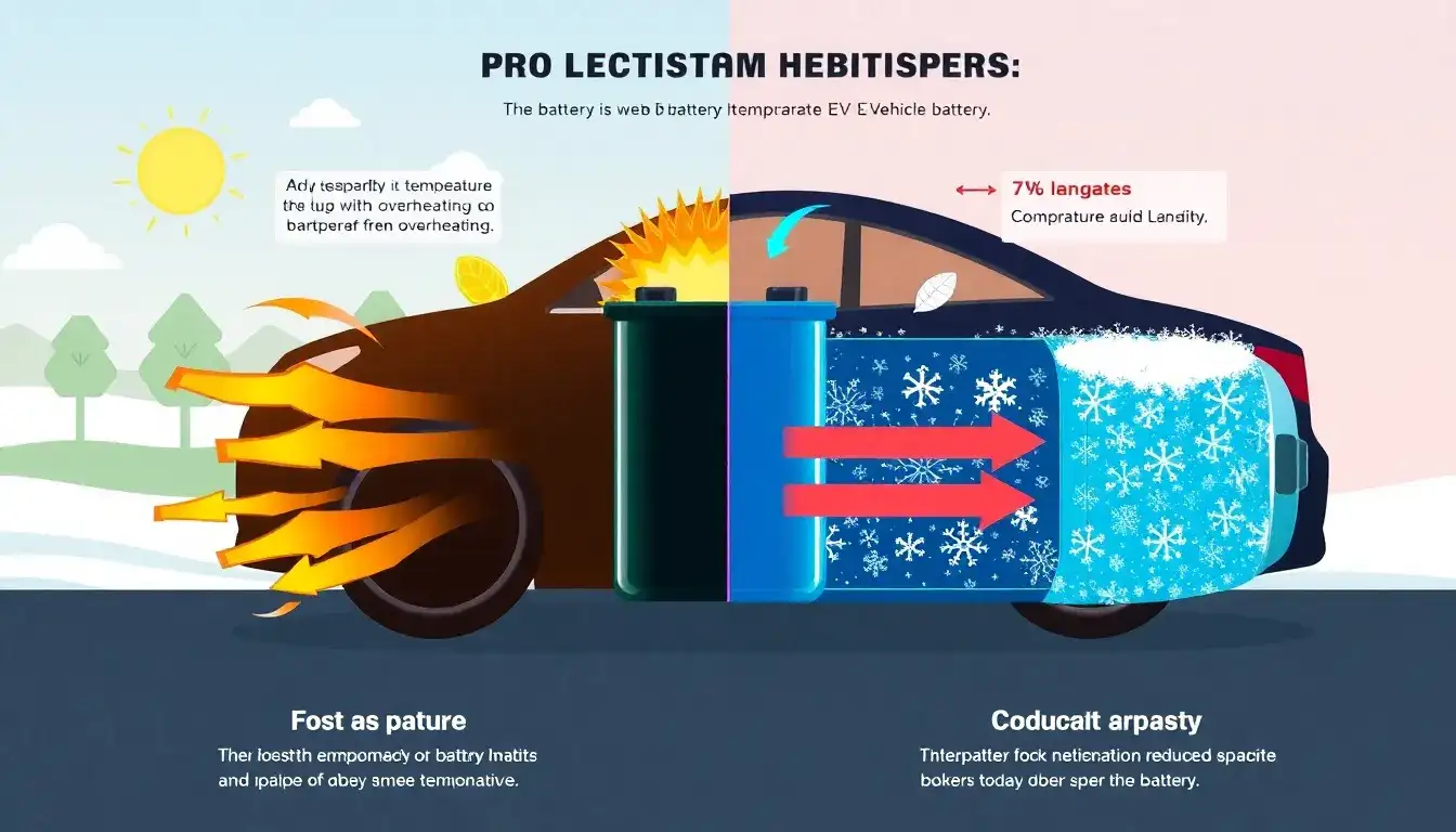 How do temperature fluctuations affect an EV’s battery performance ...