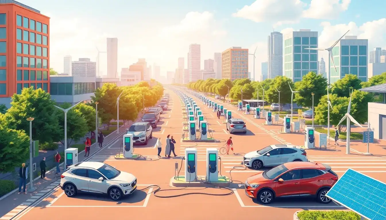 What role does private investment play in the development of EV ...