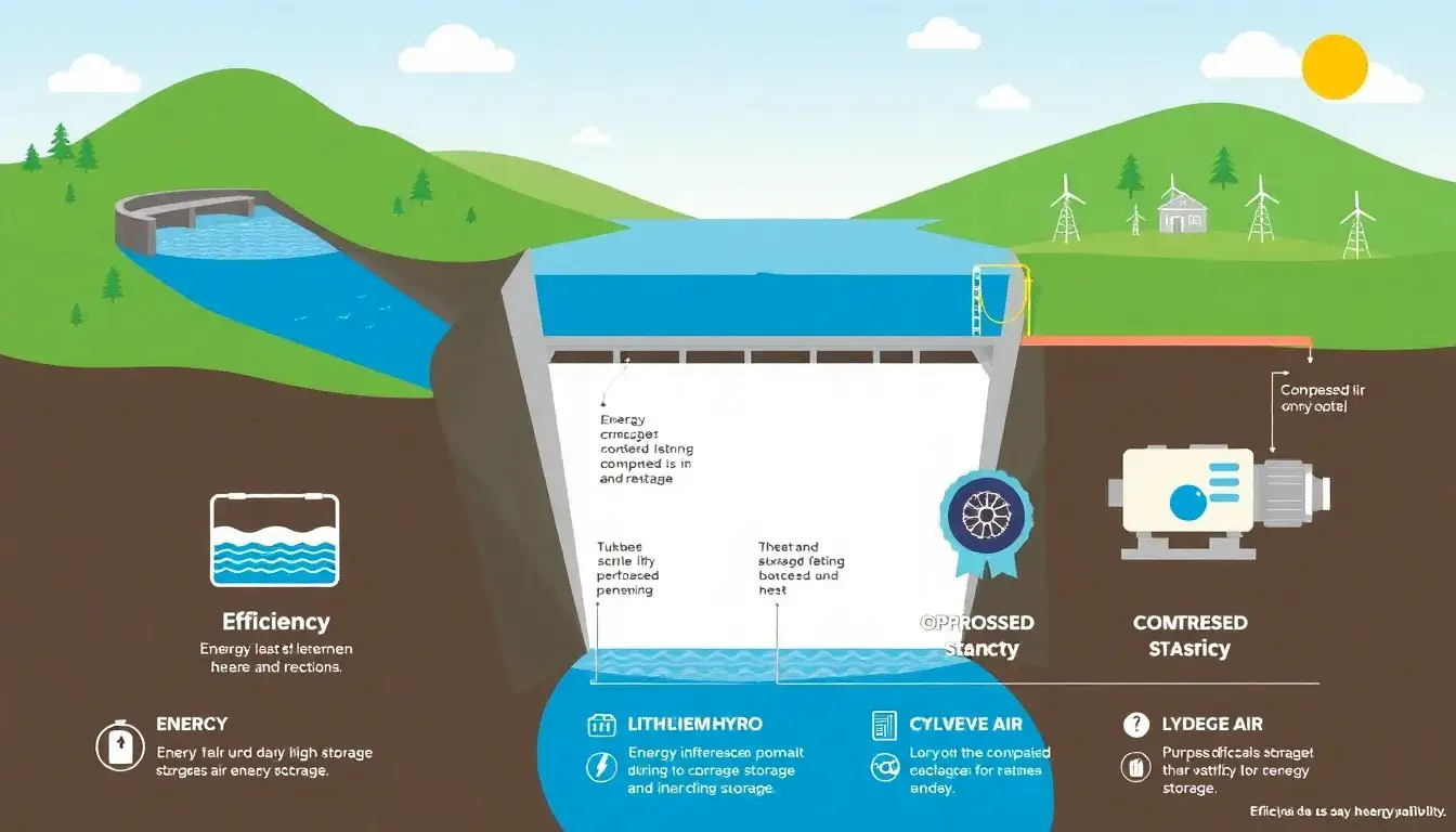How does pumped hydro storage compare to other energy storage ...