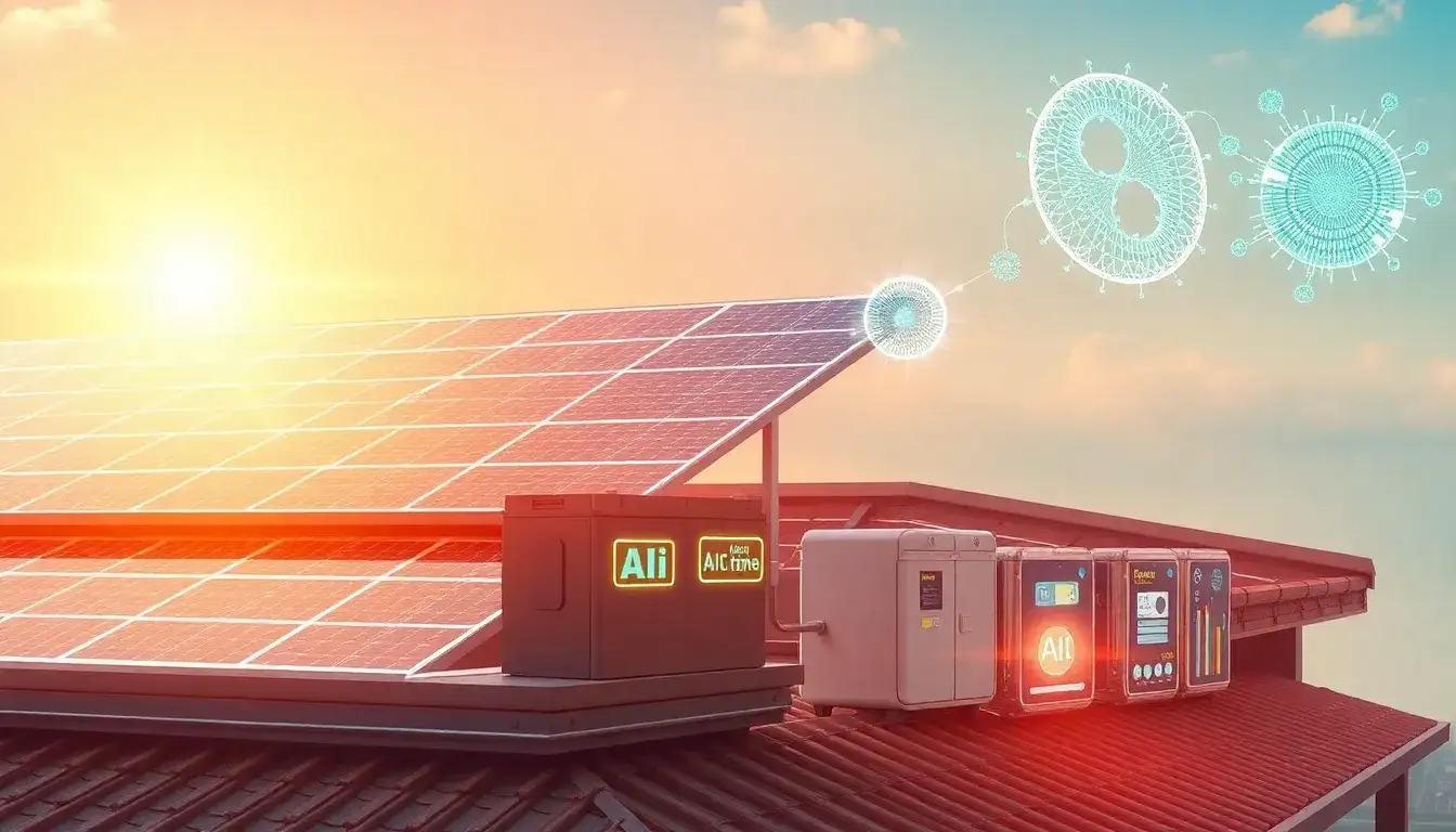 How does AI integration improve the efficiency of solar battery systems | NenPower