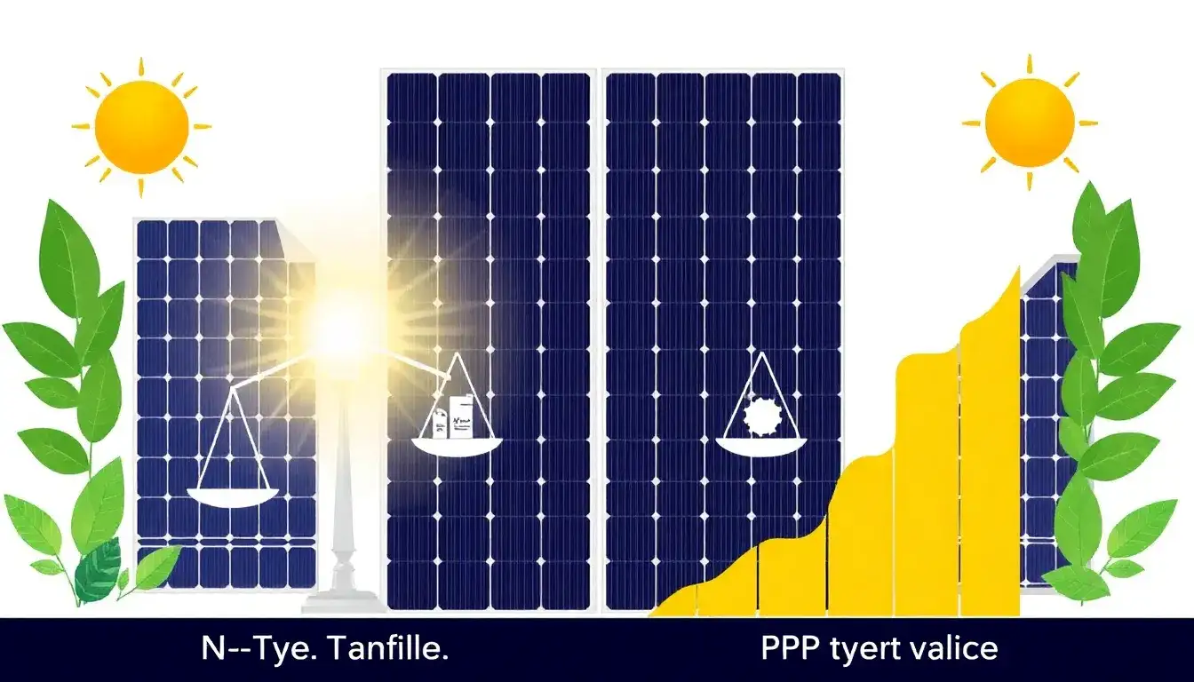 How do N-type solar panels’ higher efficiency rates impact their ...