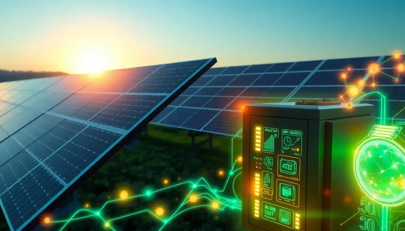 What role does AI play in optimizing energy storage in solar systems | NenPower