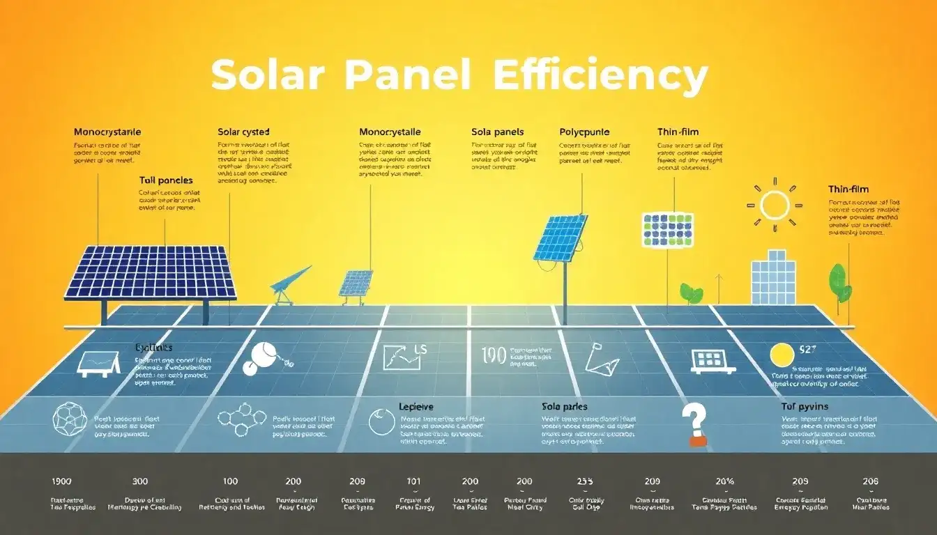 How has the efficiency of solar panels changed over the years | NenPower
