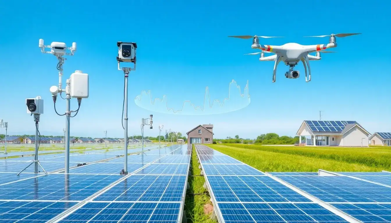What role do IoT devices play in solar panel monitoring | NenPower