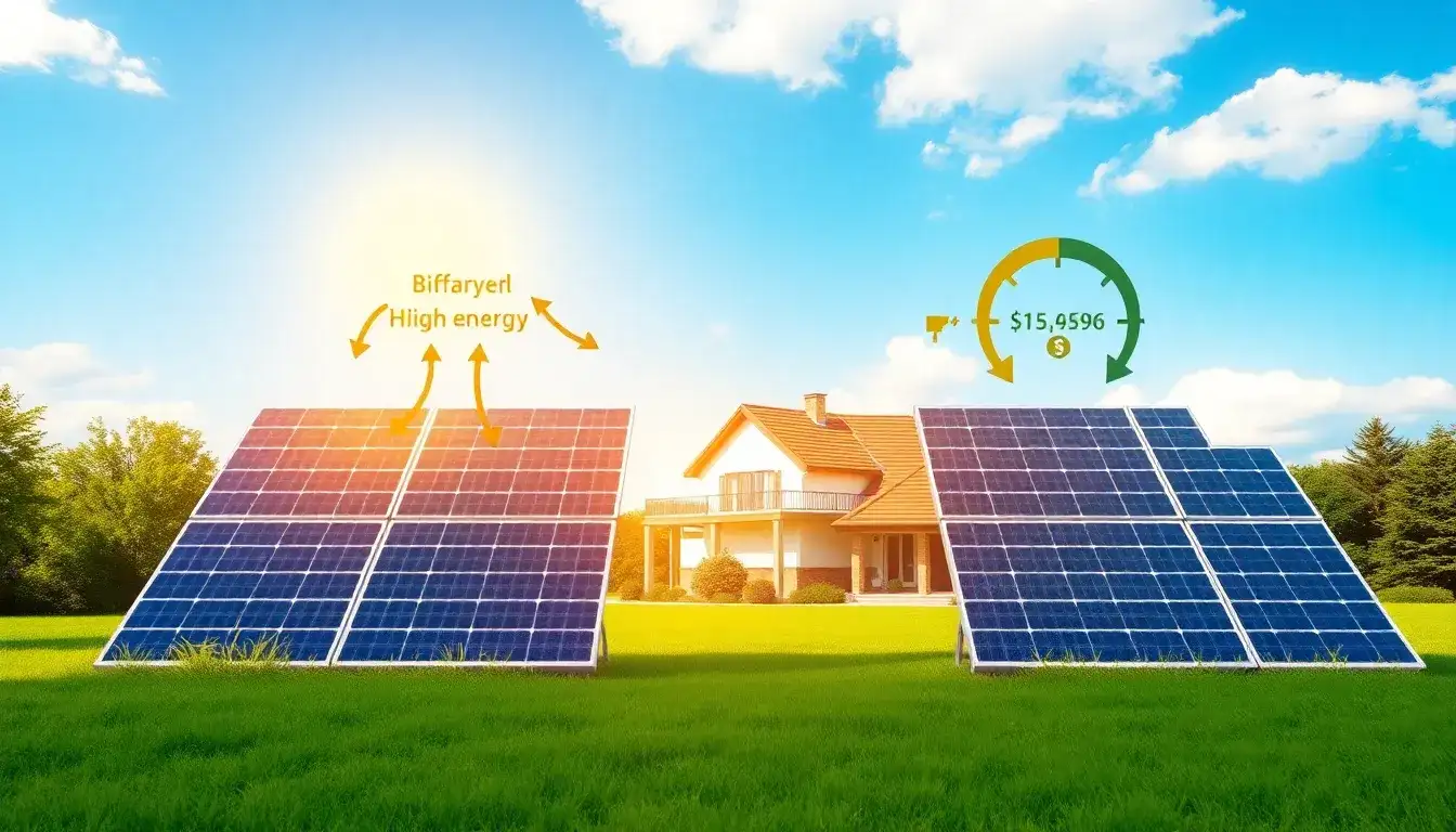 How do bifacial solar panels’ higher energy yields impact their overall ...