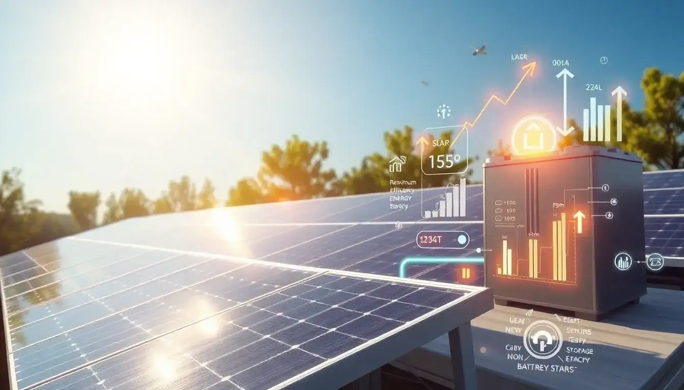 How do smart batteries maximize the efficiency of solar energy systems | NenPower