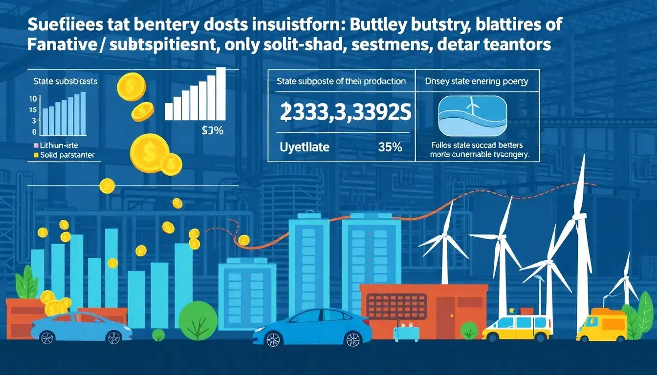 How significant are state subsidies in China’s battery manufacturing ...
