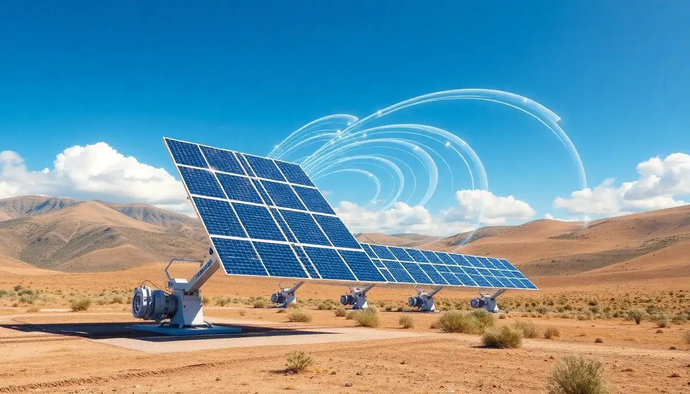 What role do sensors play in optimizing solar tracker performance in windy conditions | NenPower