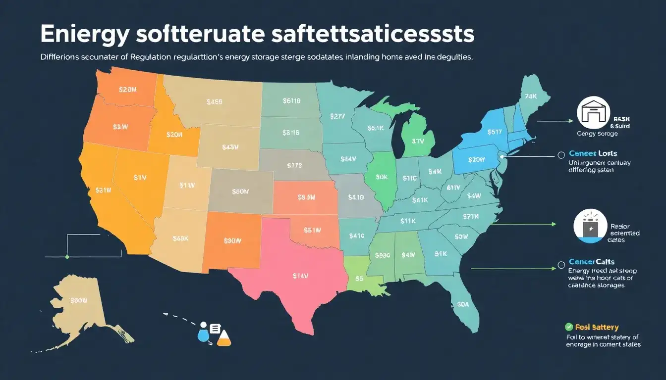 How do different states’ regulations compare in terms of energy storage ...