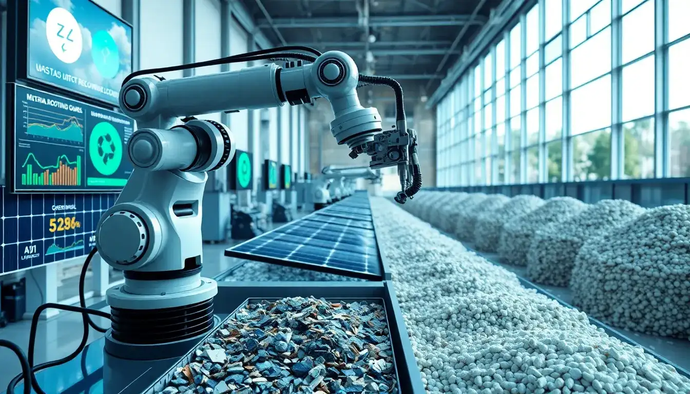 How does AI-driven sorting improve the quality of recycled materials ...