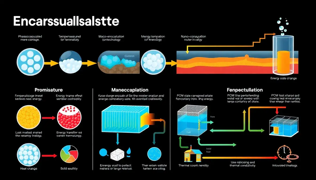 How does the encapsulation method of phase change materials affect ...