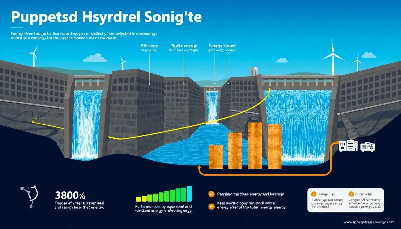 How does pumped hydro storage’s efficiency impact its overall ...