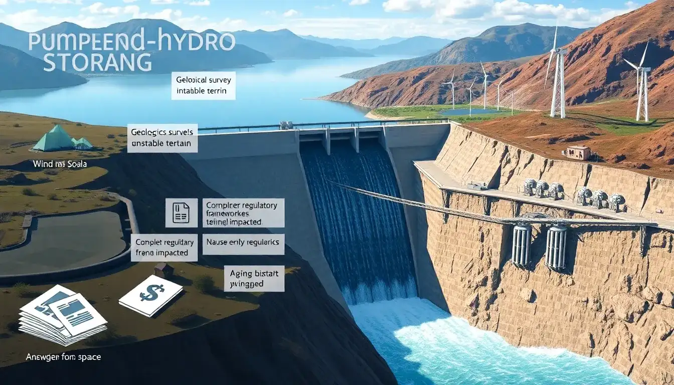 What are the main challenges faced by pumped hydro storage projects ...