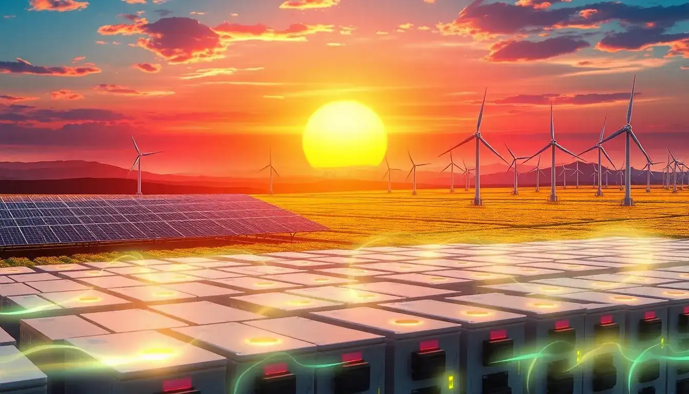 What role do utility-scale batteries play in integrating renewable energy sources | NenPower