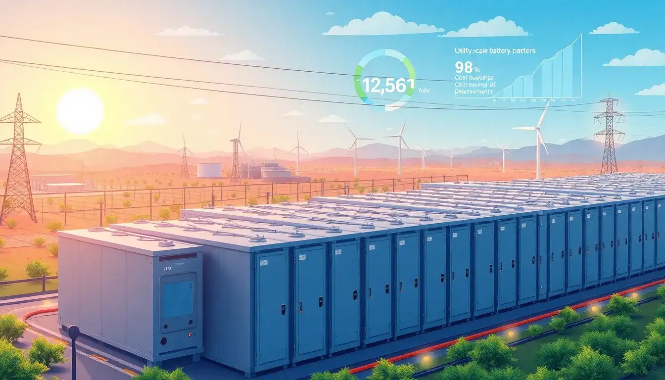 What role do utility-scale batteries play in deferring investments in peak generation | NenPower