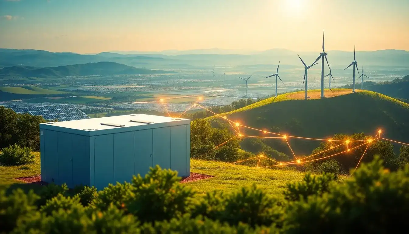 How do utility-scale batteries help integrate renewable energy sources into the grid | NenPower