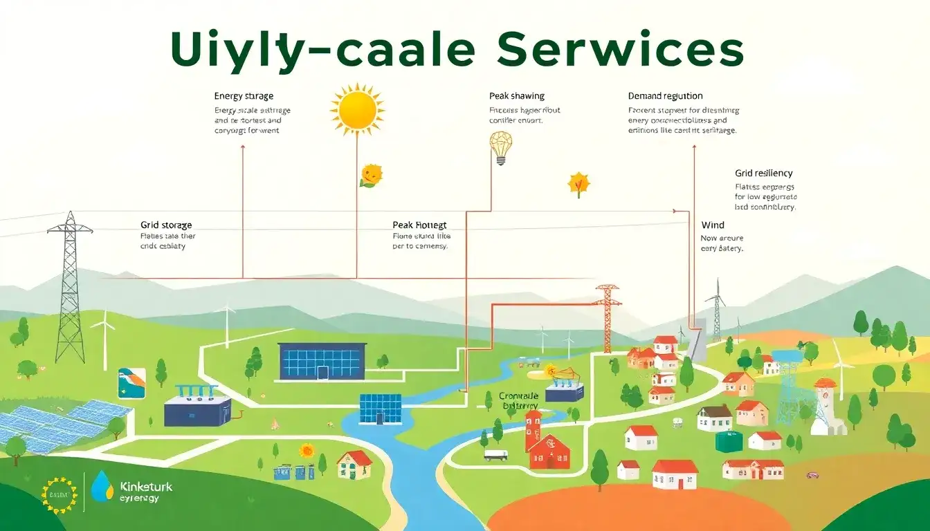 What grid services can utility-scale batteries provide | NenPower