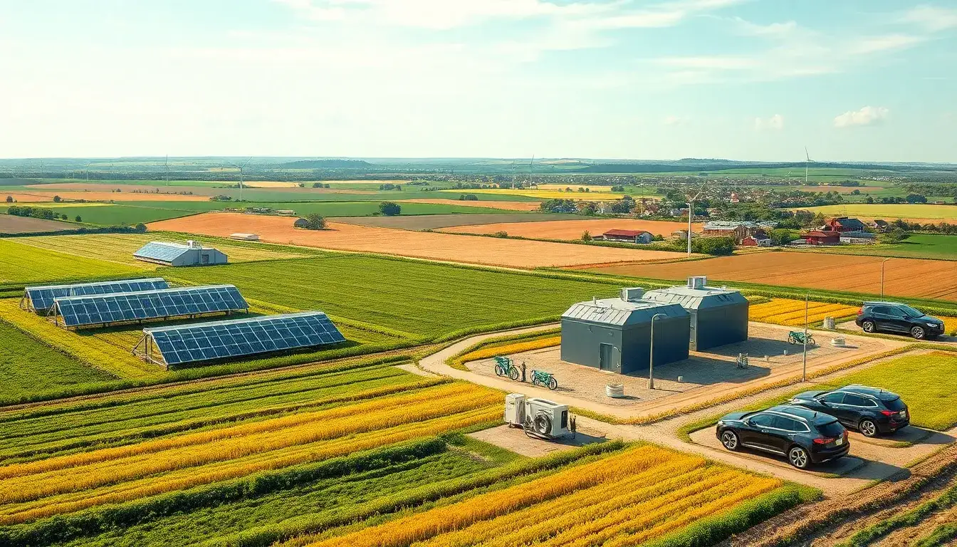 What role do utility-scale batteries play in reducing reliance on fossil fuels in rural areas ...