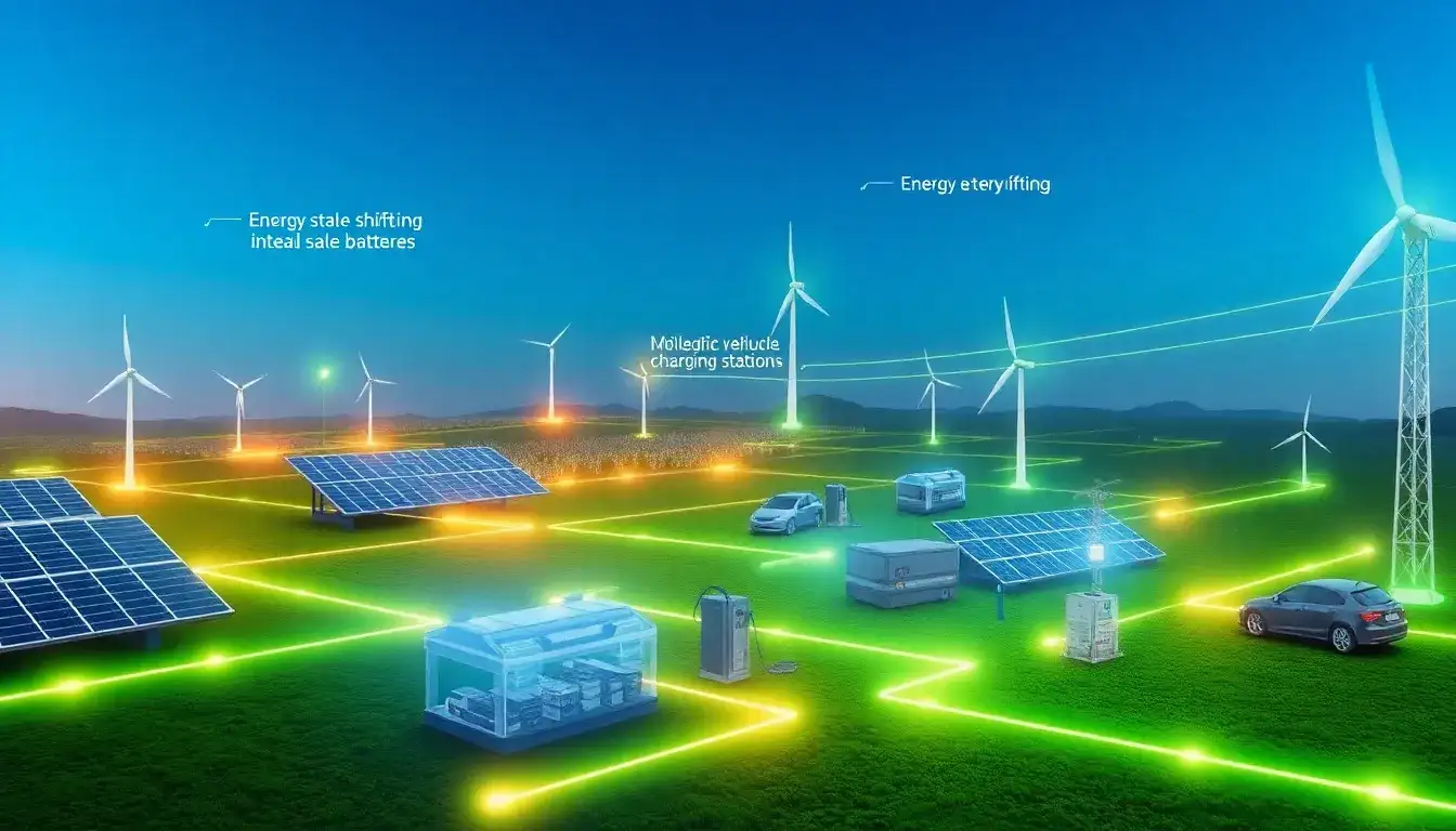 What other roles do utility-scale batteries play in the electric grid besides frequency ...