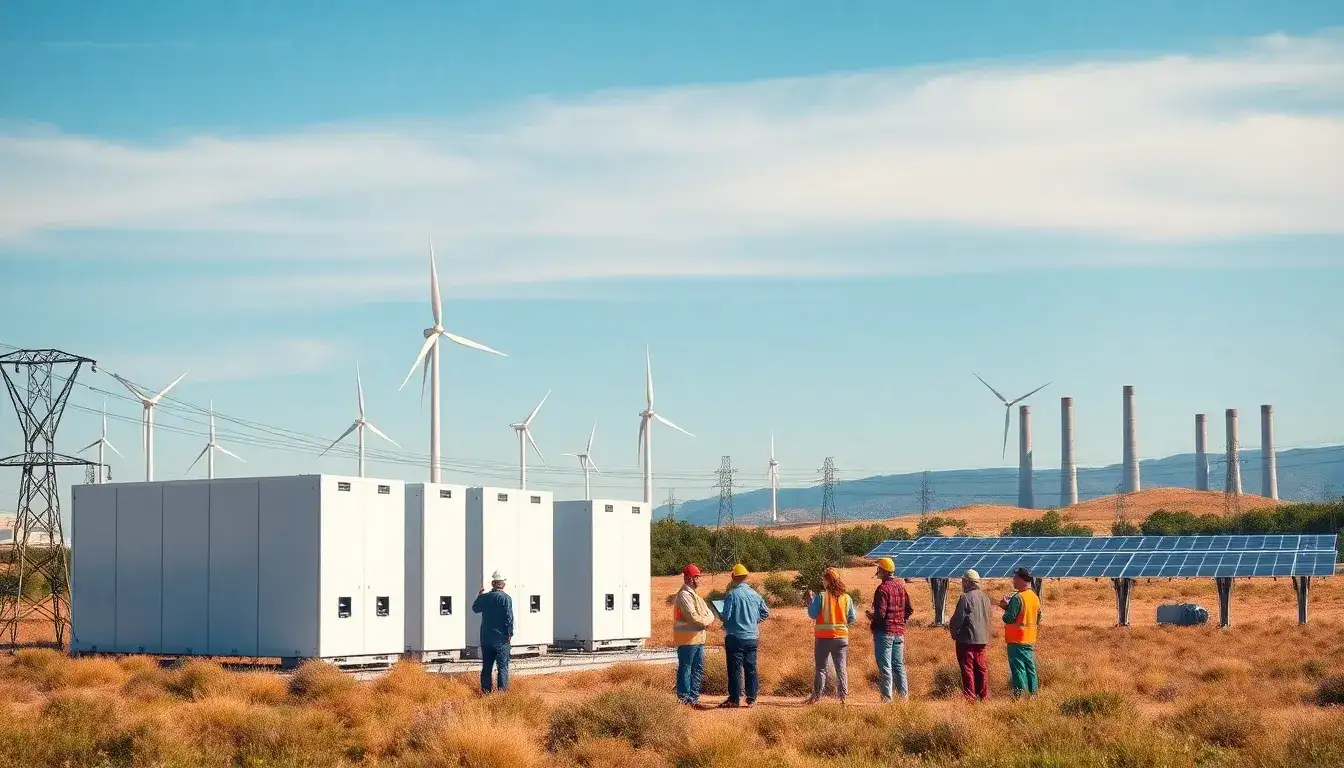 What role do utility-scale batteries play in reducing reliance on fossil fuels | NenPower