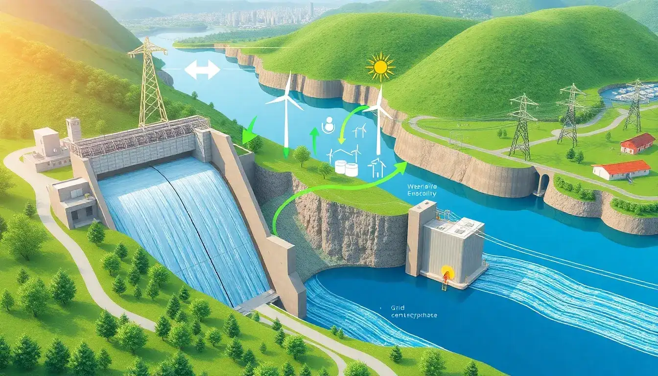 How does variable-speed pumped storage hydropower enhance grid stability | NenPower