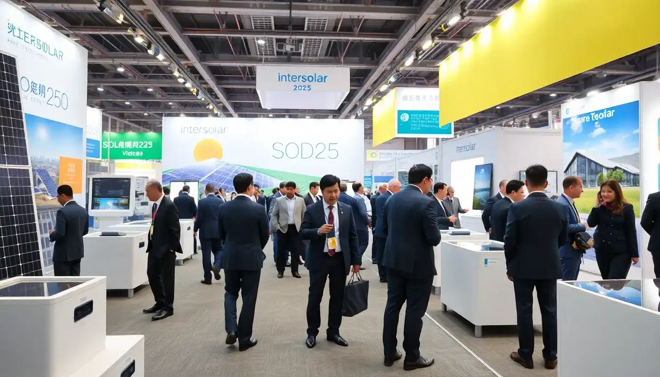 Intersolar 2025 Showcases Innovative Products in Shanghai’s Solar Energy Sector | NenPower
