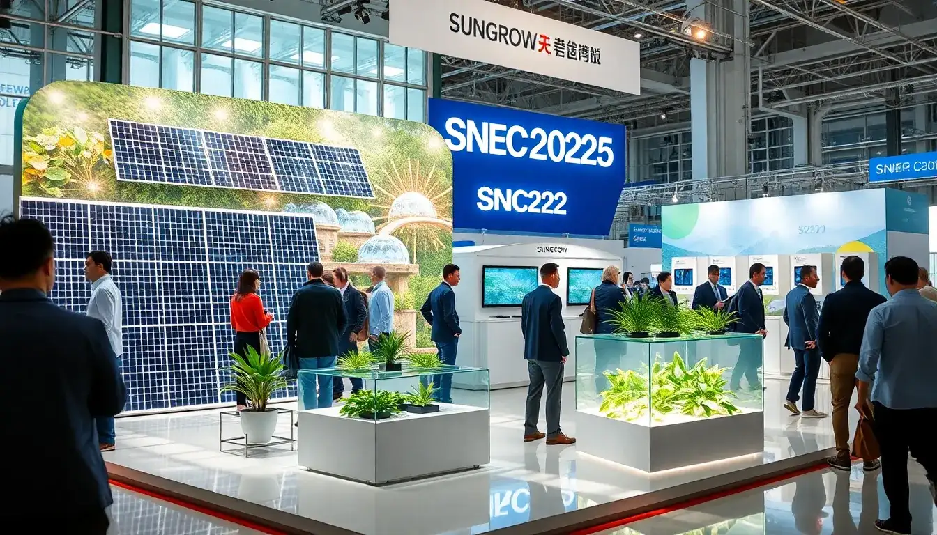 Sungrow Showcases Innovative Renewable Energy Solutions at SNEC 2025 Expo | NenPower